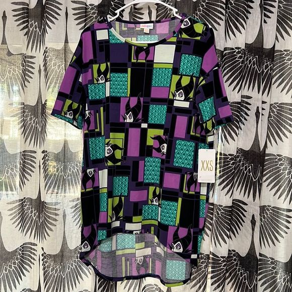 LuLaRoe | Tops | Nwt Disney Lula Roe Irma Xxs Maleficent | Poshmark